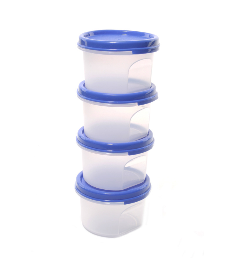 Tupperware Round 1 Container 4 pcs Set by Tupperware Online - Airtight ...